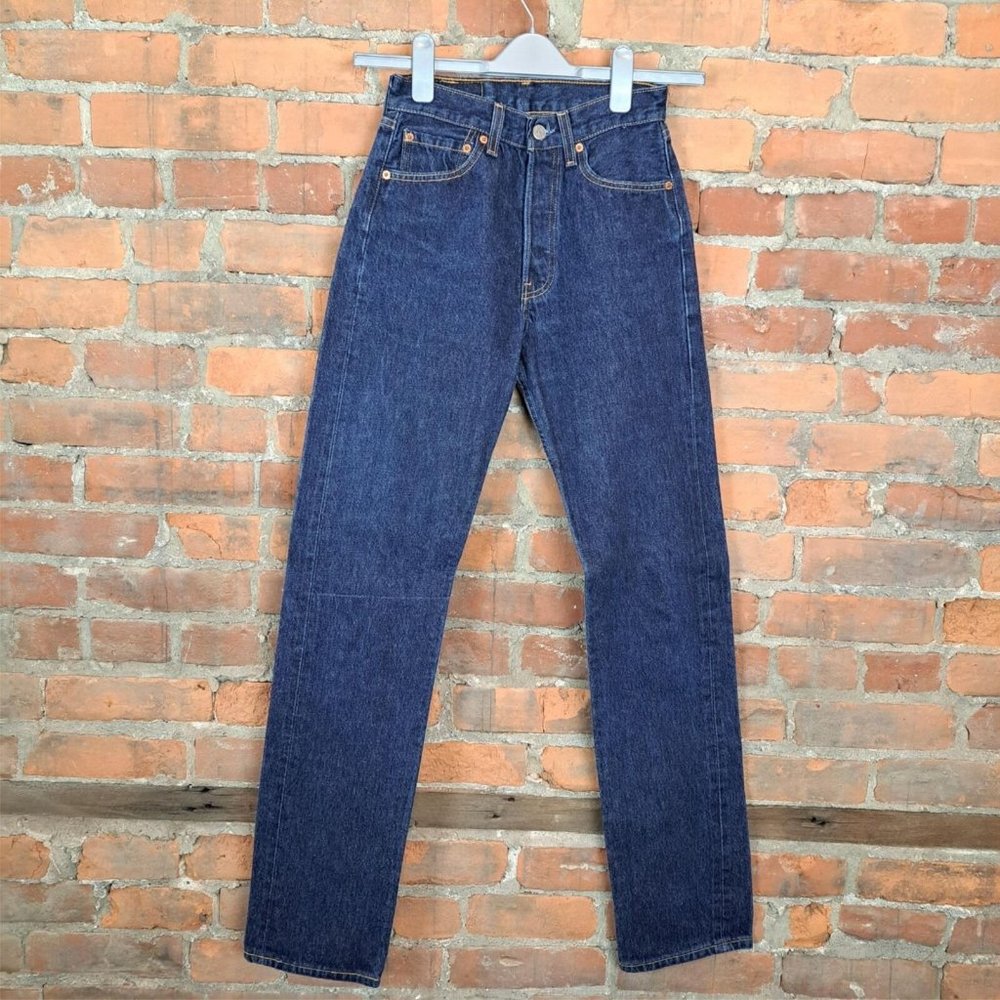 Vintage 1980s Levi’s 501 Xx Blue Jeans Womens 26x34 D… - Gem
